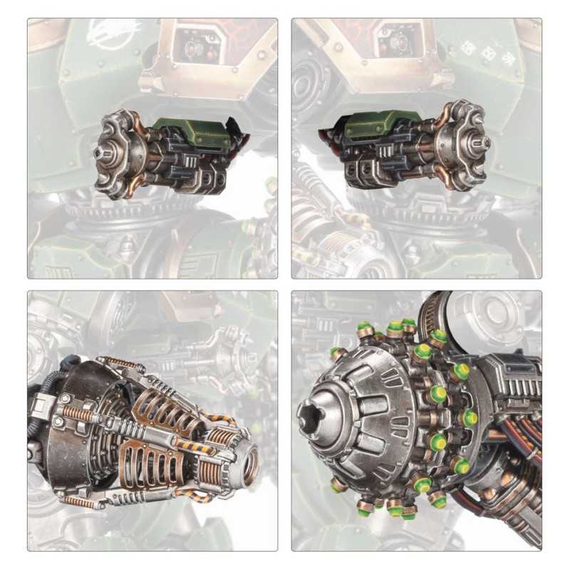 Saturnine Dreadnought Weapons – Ophion Configuration